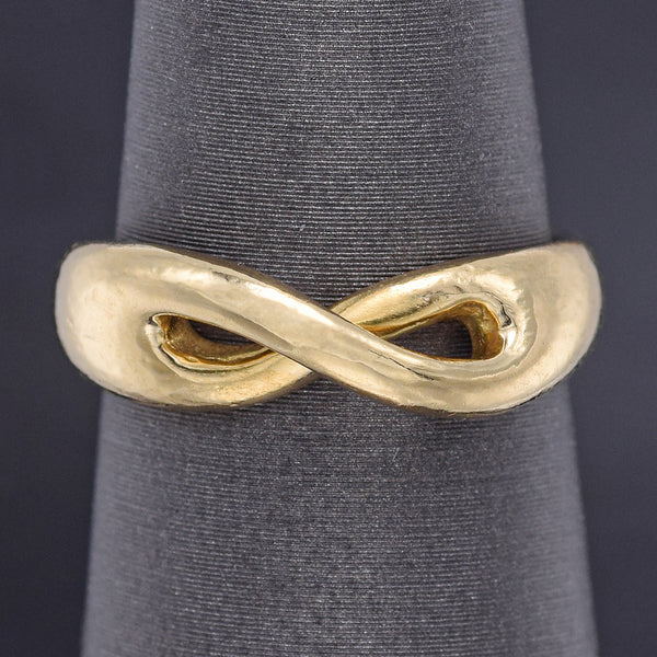 Infinity Ring Gold Tiffany